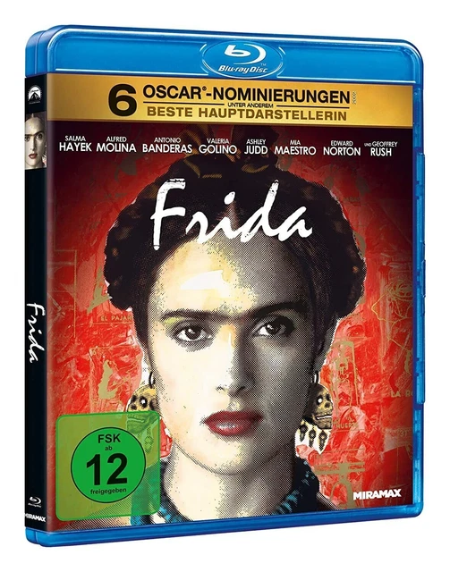 FRIDA (2002) SALMA Hayek Blu-ray Region B plus the Film Soundtrack CD ...
