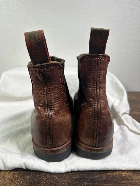 RED WING 2917 Chelsea Rancher Boots Briar Oil Slick Brown Leather Mens ...
