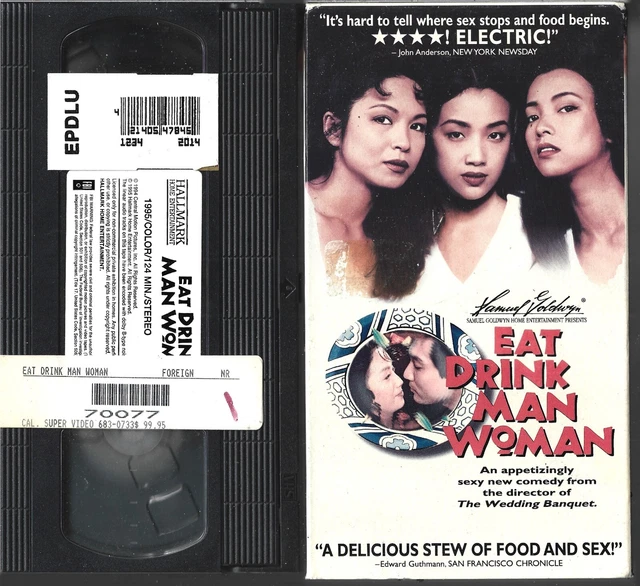 EAT DRINK MAN Woman Vhs Video Movie (2000) Hallmark Video, $3.95 Flat Shipping £6.47 - PicClick UK