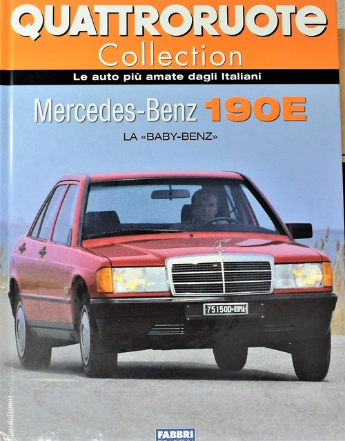 QUATTRORUOTE COLLECTION MERCEDES BENZ 190 E model car book £8.60 ...