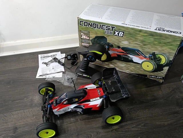 HELION CONQUEST JEKYL ansmann macnum madrat 2WD truggy stadium buggy RC ...