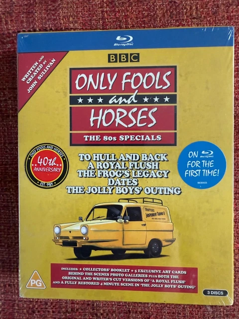 ONLY FOOLS & HORSES -THE 80's SPECIALS [BLU-RAY] NEW SEALED CREASED BOX ...