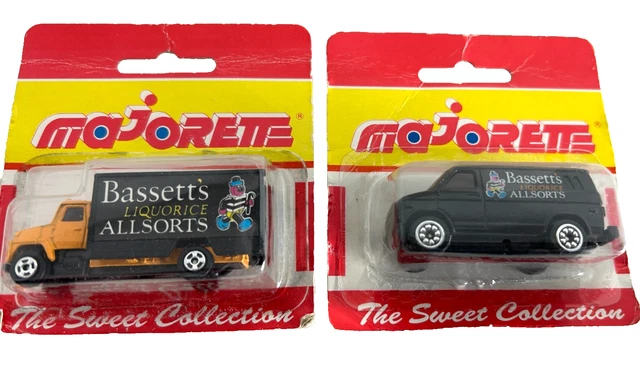 MAJORETTE THE SWEET Collection - Bassets Liquorice Alsorts Lorry & Van ...