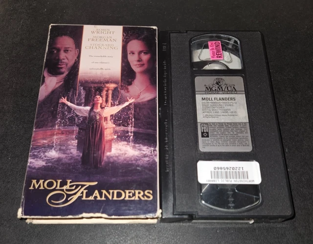 MOLL FLANDERS (VHS, 1996) Morgan Freeman Robin Wright Romance £3.38 ...