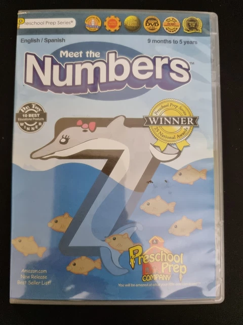 PRESCHOOL PREP COMPANY Meet The Numbers DVD Region 1 NTSC | Kids ...