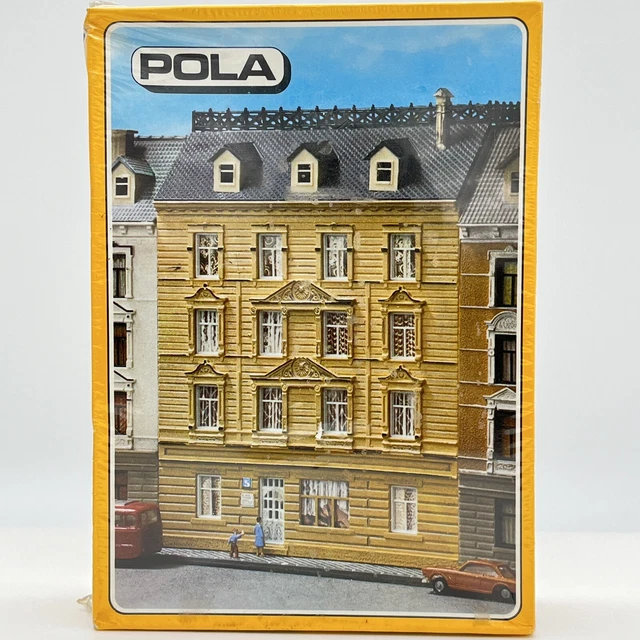 POLA 339 PRIVATE 4 Story Residential Building Railroad Scenery Model ...