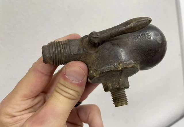 ANTIQUE MODEL T Ford Gas Fuel Sediment Bowl Bulb cast iron T 2085 ...