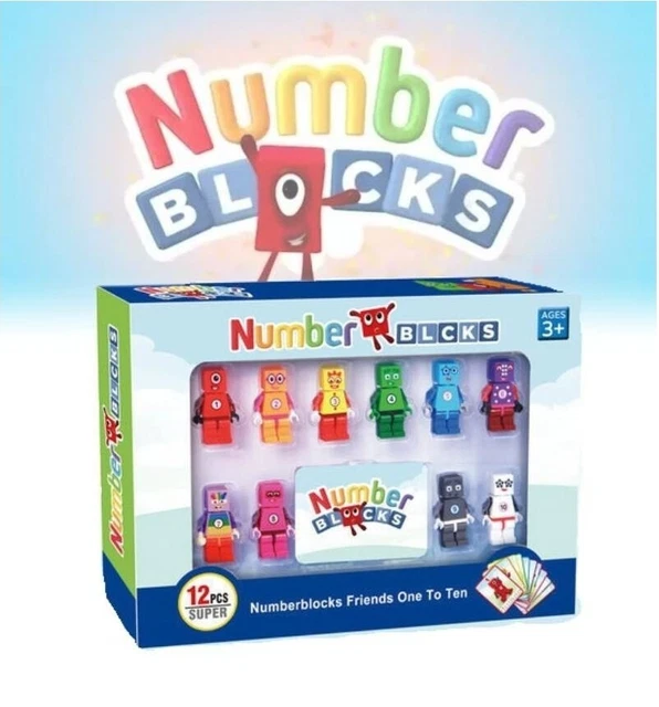 NUMBERBLOCKS ACTION FIGURES Toys 10 Colourful Enlightenment Stuffed ...