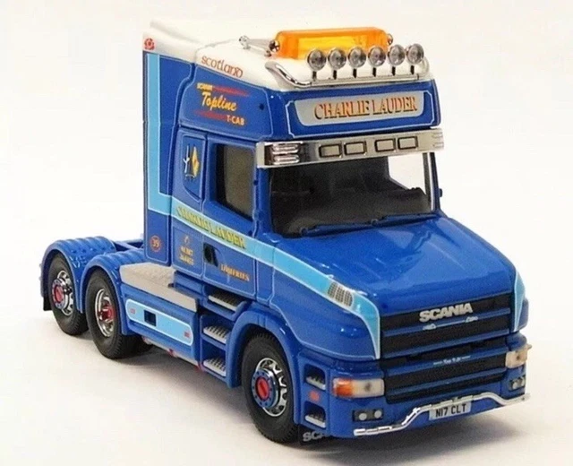 CORGI 1/50 SCALE Model Truck CC12834 - Scania T - Charlie Lauder ...