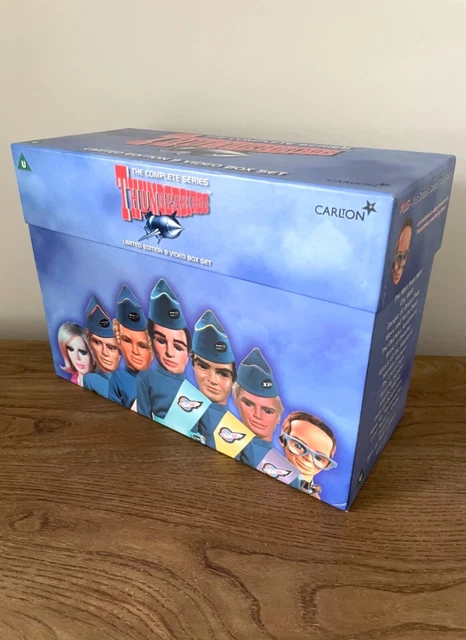 THUNDERBIRDS VHS LIMITED Edition 9 Video Complete Collection Box Set £20.99 - PicClick UK