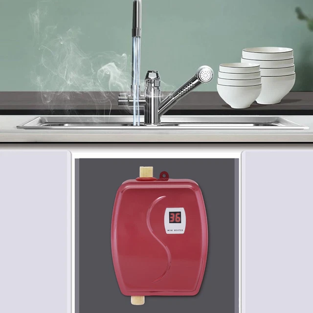 CUISINE SALLE DE bain douche mini chauffe-eau électrique sans réservoir chauffe-eau 220 V EUR 42 ...