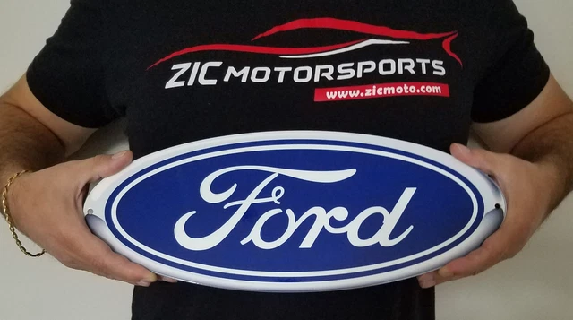 FORD BLUE OVAL Heavy Duty Steel Metal Sign - Ford Licensed £43.03 ...