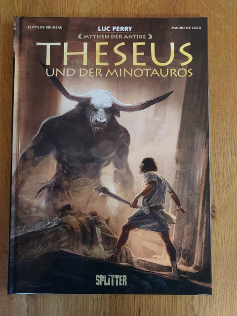 MYTHEN DER ANTIKE: Theseus und der Minotaurus Splitter Verlag EUR 11,50 ...