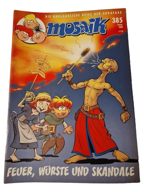 MOSAIK 385 DIE Unglaubliche Reise Der Abrafaxe Comic Taschenbuch ...
