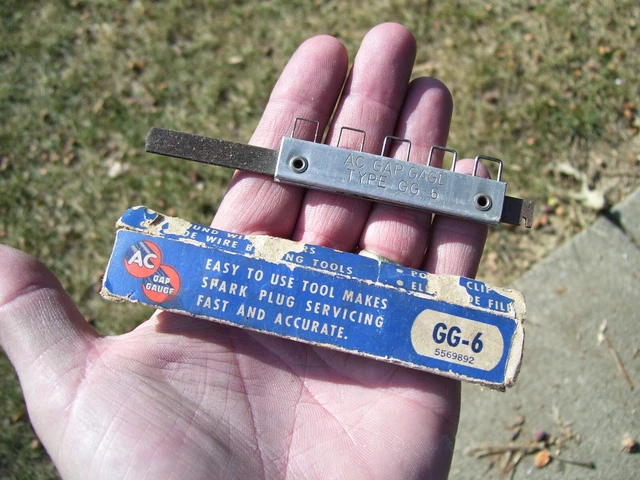 1950S ANTIQUE NOS AC Gap Gauge spark plug Vintage Chevy Ford Hot Rod gm ...
