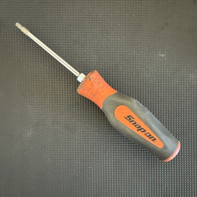 SNAP-ON ORANGE HARD Handle Torx T45 Screwdriver £25.99 - PicClick UK