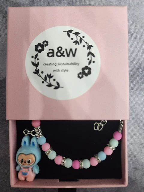 LABUBU PENDANT / Labubu Charm Bracelet £8.99 - PicClick UK