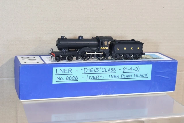 CROWNLINE CK28 KIT Construit Laiton Lner 4-4-0 Classe D16/3 Locomotive ...