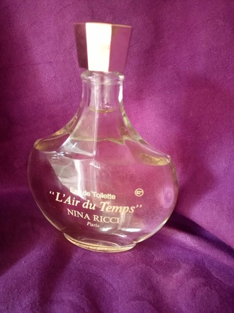 ANCIEN FLACON DE Parfum - L'AIR DU TEMPS - NINA RICCI - Eau de Toilette ...
