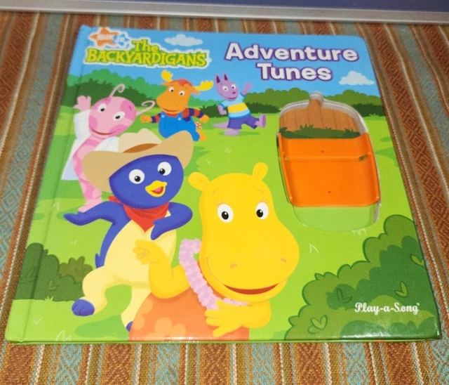 NICK JR. THE Backyardigans Adventure Tunes Play-A-Song Book Book Only £ ...