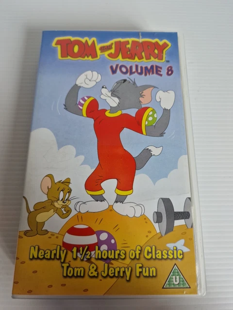 TOM AND JERRY Vol. 8 Volume VHS Tape 2003 RARE £12.95 - PicClick UK