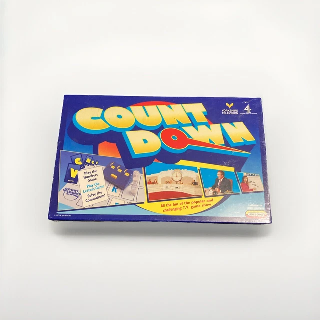 COUNTDOWN BOARD GAME Spears Games Vintage 1997 NEW Complete & Sealed £ ...