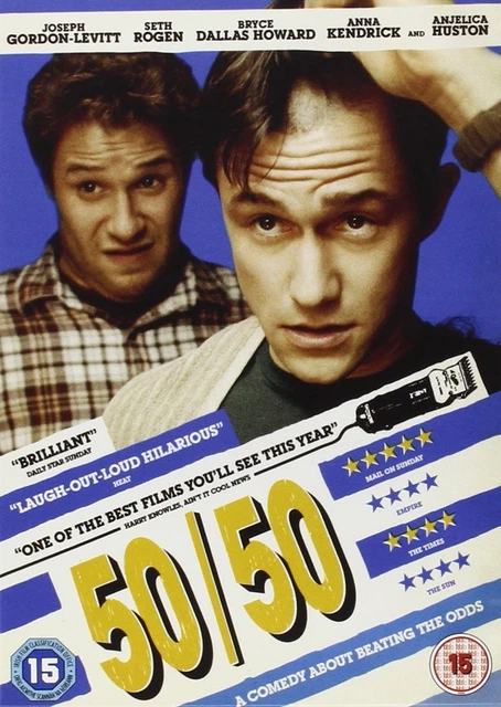 50/50 (2011) (DVD) Joseph Gordon-Levitt Seth Rogen Anna Kendrick ...