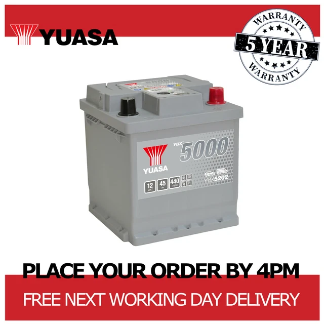 YUASA 3000 CAR Battery AA4001 12v 45Ah 425A 32.00 PicClick UK