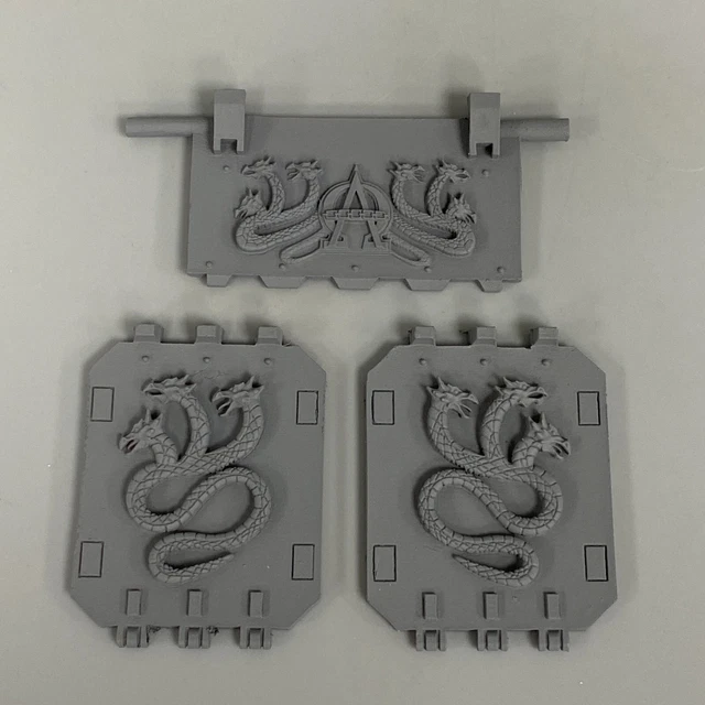 FORGE WORLD ALPHA Legion Land Raider Doors Emblems Chaos Warhammer 40K ...