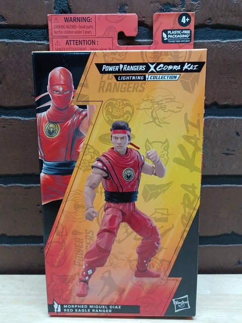 POWER RANGERS LIGHTNING Collection Cobra Kai Morphed Miguel Diaz Red ...