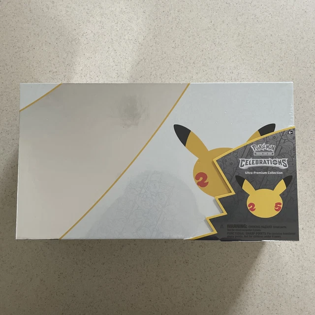 POKEMON TCG CELEBRATIONS Ultra Premium Collection Box - Factory Sealed ...