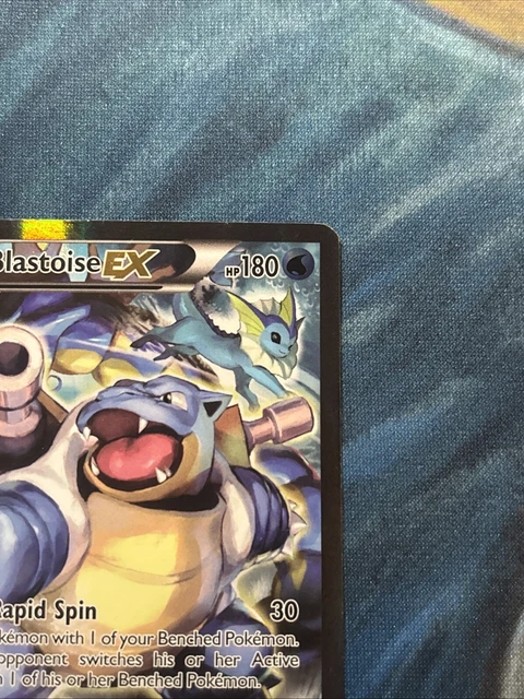 BLASTOISE EX XY122-POKÉMON TCG:XY Generations FULL ART Promo Card-LP🐢 ...