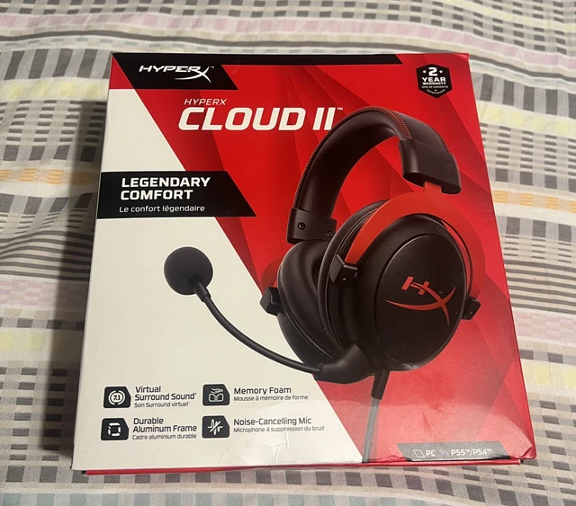 HYPERX CLOUD II – Gaming Headset PC/PS4/PS5/ Xbox One/ Xbox Series X ...