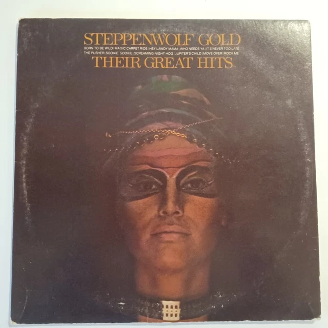 STEPPENWOLF GOLD (THEIR Great Hits) 1971 Dunhill/ABC Records DSX-50099 ...
