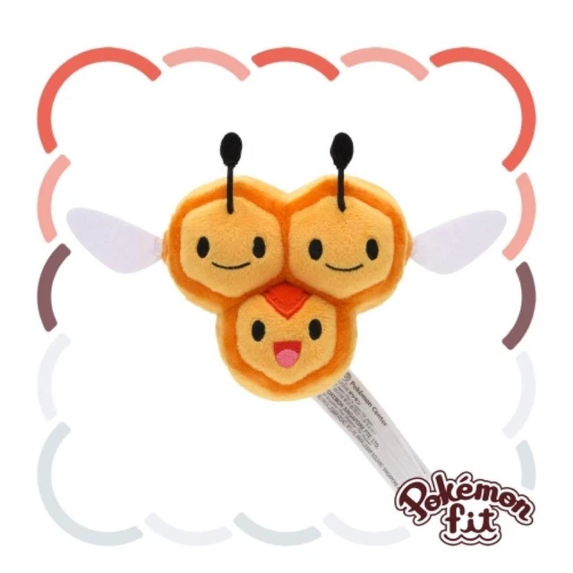 COMBEE PLUSH POKEMON Fit Sitting Cuties Center Exclusive New w/ Tag ...