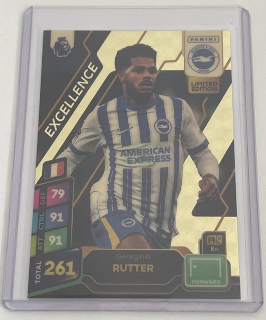 PANINI ADRENALYN XL Premier League PLUS 2025 Georginio Rutter ...