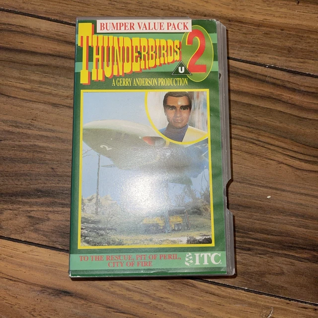 THUNDERBIRDS VHS VOLUME 2 Bumper Value Pack Gerry Anderson 1993 £5.00 ...