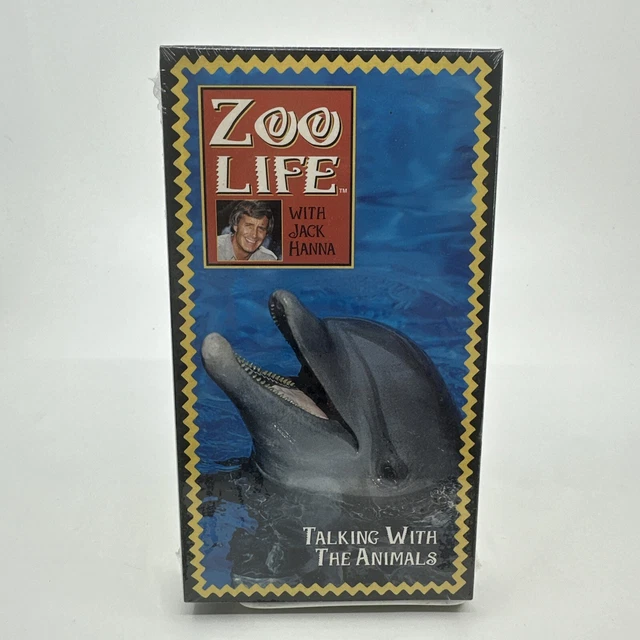 ZOO LIFE WITH Jack Hanna: Talking With The Animals Vhs Video, Sea World ...
