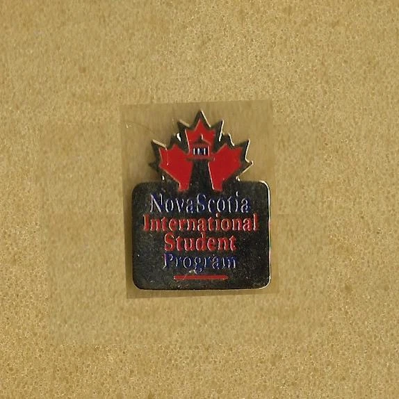 NOVA SCOTIA INTERNATIONAL Students Program Canada Old Lapel Pin $5.00 ...