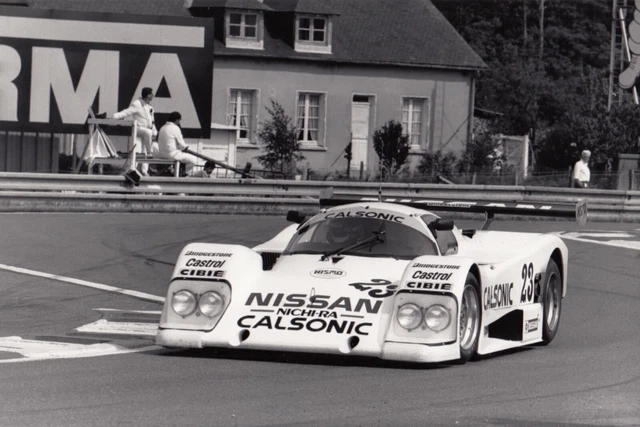 NISMO CALSONIC NISSAN R87E Le Mans 24 Hours 1987 Test Original Period ...