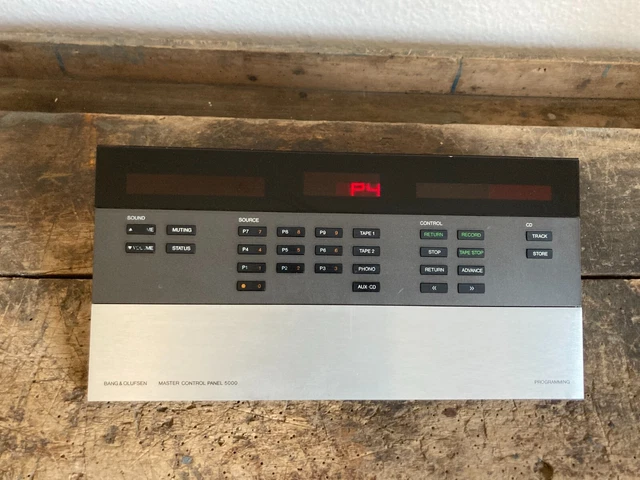 BANG OLUFSEN MASTER CONTROL PANEL 5000 B&O / FONCTIONNE EUR 39,80 ...