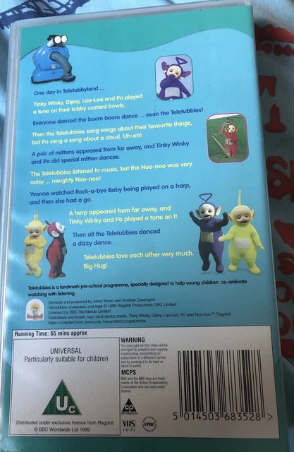 TELETUBBIES RARE MUSICAL Playtime Vhs £12.00 - PicClick UK