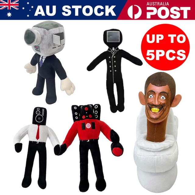 SKIBIDI TOILET CAMERAMAN TV Man Speaker Man Soft Stuffed Plush Doll ...