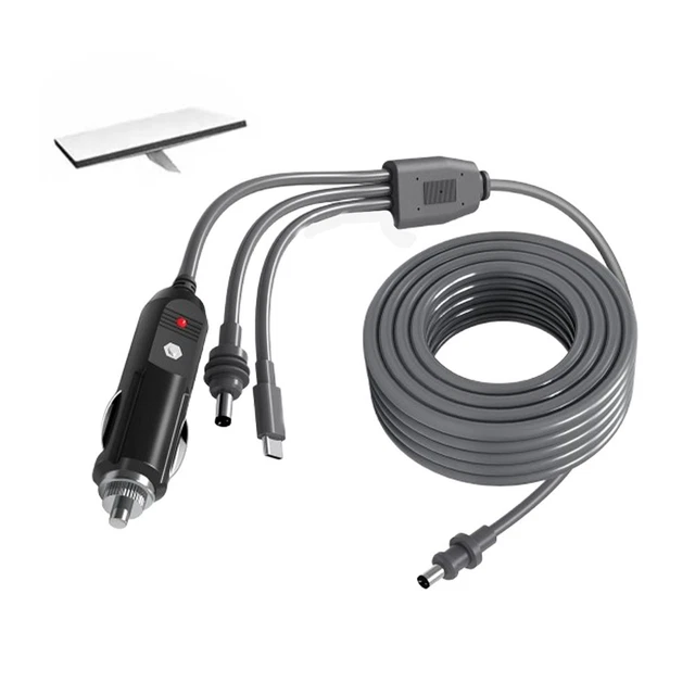 FOR STARLINK MINI Compatible 3 in 1 Power Cable with Car Charger and ...