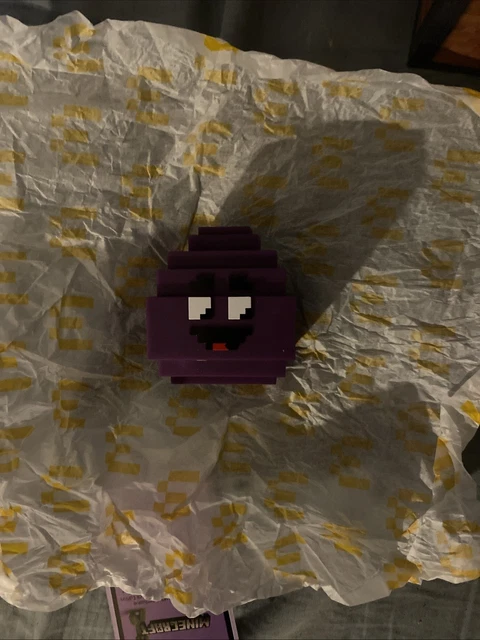 MCDONALDS MINECRAFT MOVIE Grimace Egg Collectible + Code Still Working ...