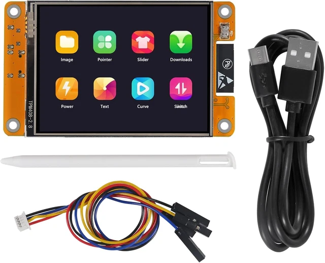 ESP32 TOUCHSCREEN 2.8 Inch LCD TFT Module with Touch Screen Display ...