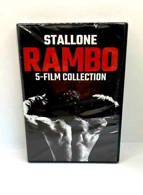 RAMBO 1-5 COMPLETE 5 Film Collection Movie Series DVD Set First,Last ...