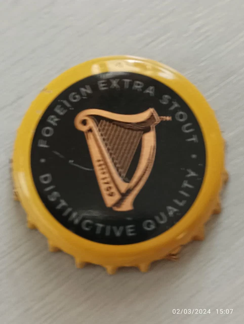 CHAPA DE CERVEZA GUINNESS crown Cap bottle cap pivo kronkorken CRAFT ...