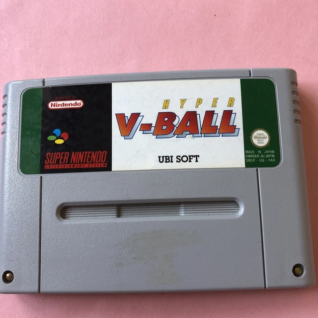 HYPER V-BALL - Super Nintendo Snes - Jeu Seul EUR 30,00 - PicClick FR