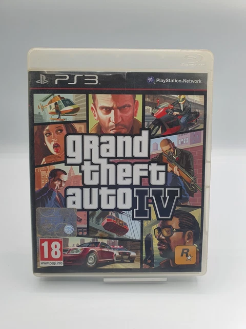GRAND THEFT AUTO IV GTA 4 PlayStation 3 Videogioco Italiano Completo ...